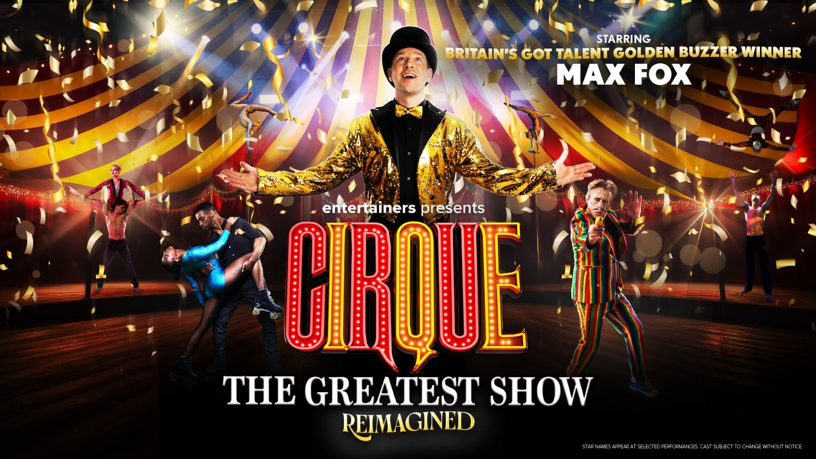 Cirque: The Greatest Show - Reimagined | Tour Dates & Tickets
