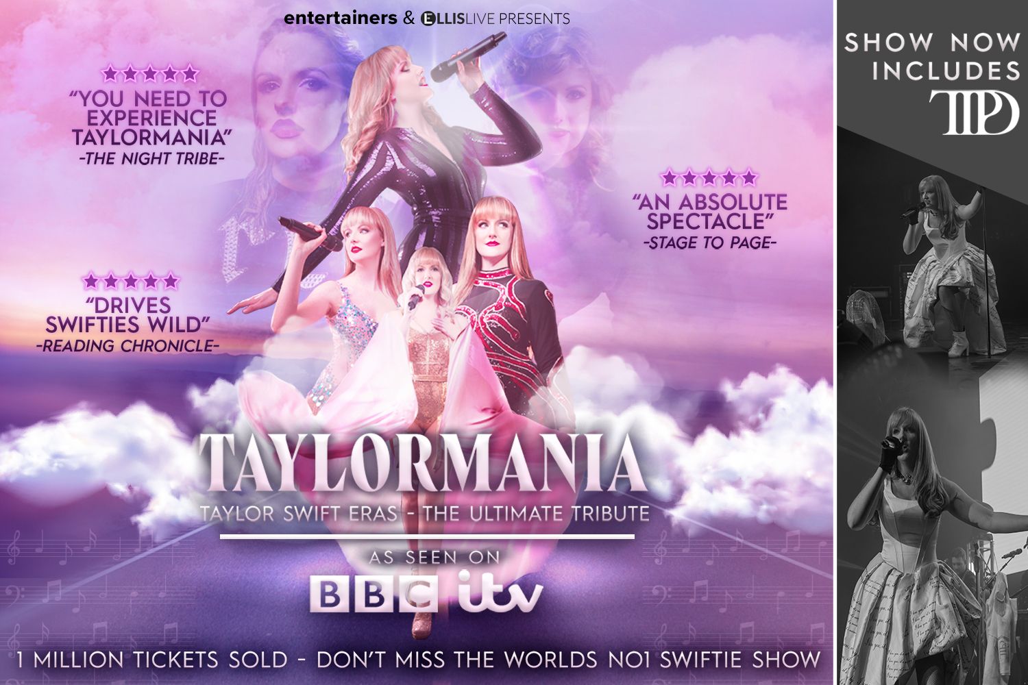 Taylormania - Taylor Swift Eras - The Ultimate Tribute | Tour Dates ...