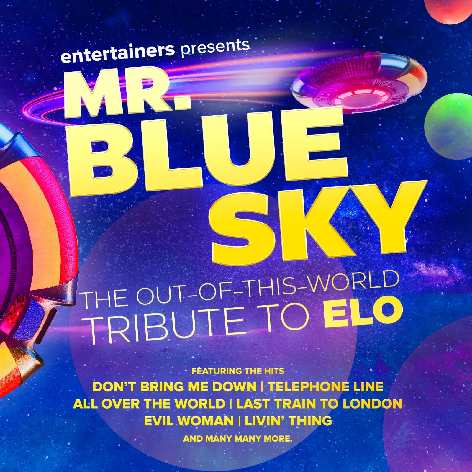 Mr Blue Sky | Tour Dates & Tickets